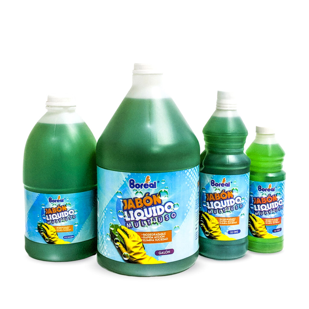 Jabón Líquido Multiuso – Cary Industrial S.A. | Productos de Limpieza